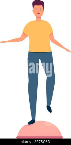 Injury rehab icon cartoon vector. Physical therapist. Muscle clinic ...