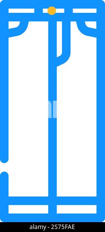 denim pants man color icon vector illustration Stock Vector Image & Art ...