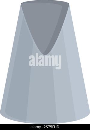 Icing nozzle frosting icon cartoon vector. Cake pastry. Decoration ...