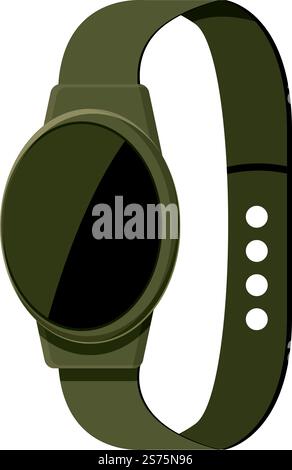 Sport pedometer icon cartoon vector. App smart tracker. Step device ...