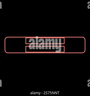 Neon electric fuse circuit symbols Overload protection Fusible element ...