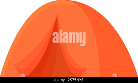 Extreme tourism tent icon cartoon vector. Activity travel. Winter ...