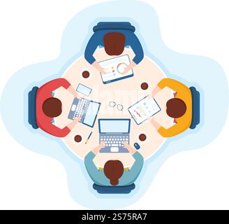 City Council Meeting with Business Team, Employee for Important ...