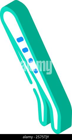 tweezers first aid isometric icon vector illustration Stock Vector ...