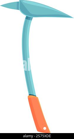 Ice pick icon cartoon vector. Extreme activity. Sport adventure Stock ...