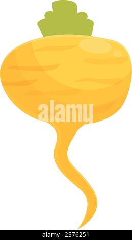 Turnip icon cartoon vector. Vegetable food. Green diet Stock Vector ...