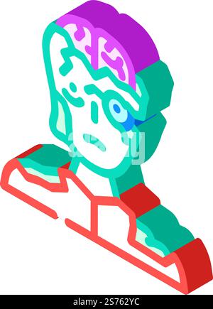 zombie monster isometric icon vector illustration Stock Vector Image ...