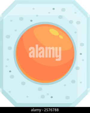 Chemical sponge icon cartoon vector. Home cleaner. Domestic pack Stock ...