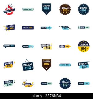 Dream Big Innovative Vector Elements for reaching beyond the stars 25 ...