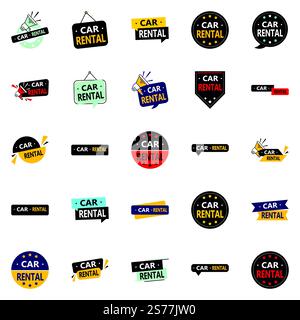 Car Rental 25 Professional vector designs for your rental campaigns ...