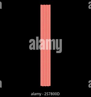 Neon print wheel winding trace of tyres track red color vector ...