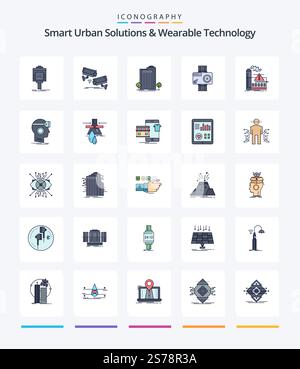 Factory building icon digital green Stock Vector Image & Art - Alamy