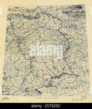 [April 28, 1945], HQ Twelfth Army Group situation map. 1945 by Allied ...