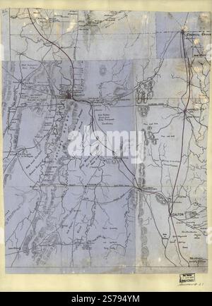 [Map of part of Catoosa, Whitfield, and Walker counties, Georgia]. 1864 ...