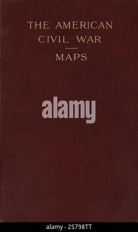 The American Civil War-maps Stock Photo - Alamy