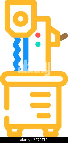 bone saw line icon vector illustration Stock Vector Image & Art - Alamy