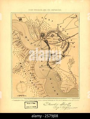 Port Hudson and its defences , Port Hudson La., History, Civil War ...