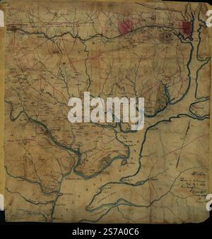 Map of the Potomac River, Va. : from Alexandria to below the Occoquan ...