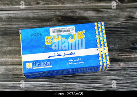 Cairo, Egypt, January 2 2025: CAL-MAG tablets by Hochster, Used to ...