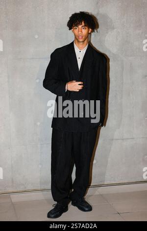 Milan, Italy. 18th Jan, 2026. Gawon arrives at the Prada fashion show ...