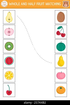 Kids education card with pear fruit and outline letter P for coloring ...