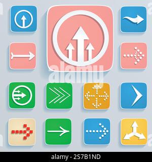 Arrows next icon Stock Vector Image & Art - Alamy