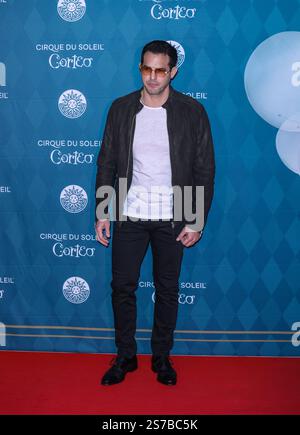 Jeremy Parisi seen attending the premiere of "Cirque du Soleil: Corteo ...