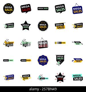 Mega Sale 25 Eye catching Vector Designs to Increase Your Brand ...