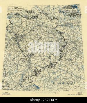 (April 22, 1945), HQ Twelfth Army Group situation map. LOC 2004631943 ...