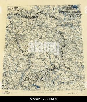 [April 9, 1945], HQ Twelfth Army Group situation map. 1945 by Allied ...