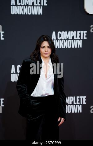 Aurora Giovinazzo attends the Italian premiere of Disney+ series The ...