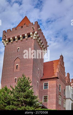The royal castle in Poznan. The castle has origins from the 13th ...