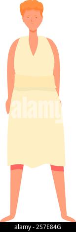 Perseus icon cartoon vector. Greek god. Myth legend Stock Vector Image ...