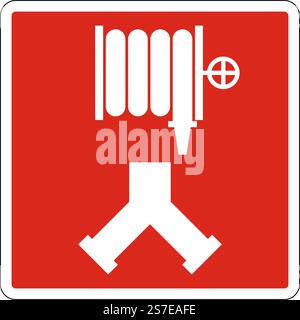 Fire Department Standpipe Connection Sign Stock Vector Image & Art - Alamy