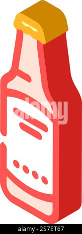 beer bottle drink isometric icon Stock Vector Image & Art - Alamy