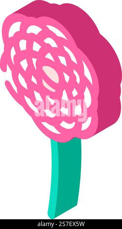 camellia flower spring icon color illustration Stock Vector Image & Art ...