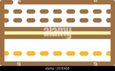 draft stopper garage tool icon color illustration Stock Vector Image ...