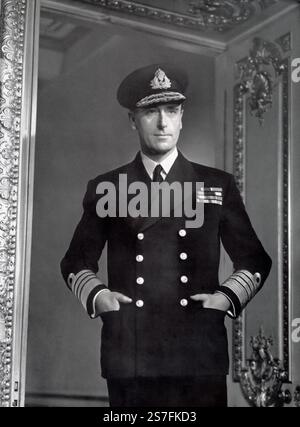 Mountbatten of Burma, a British naval officer and statesman, renowned ...