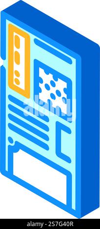 computer case gaming pc isometric icon vector illustration Stock Vector ...