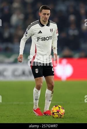 Fulham's Timothy Castagne during the Premier League match at Villa Park ...