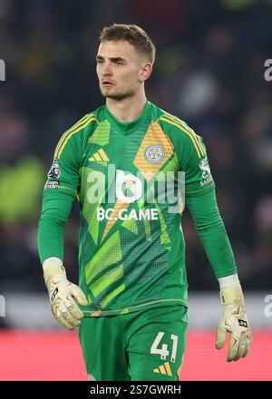 Leicester City goalkeeper Jakub Stolarczyk during the Sky Bet ...