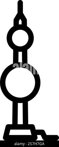 Lightning rod sign isolated. Vector illustration Stock Vector Image ...
