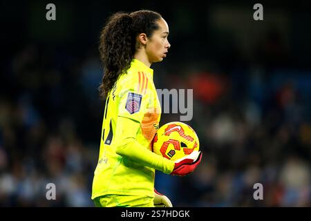 Manchester United goalkeeper Phallon Tullis-Joyce during the Barclays ...