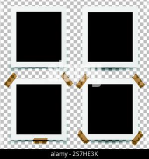 Set of photo frames, vector eps10 illustration Stock Vector Image & Art ...