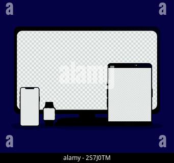 bundle of technology devices icons Stock Vector Image & Art - Alamy