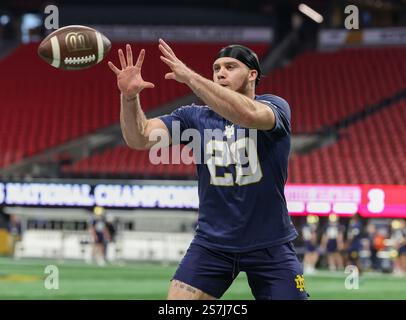 January 20, 2025: Notre Dame defensive lineman Howard Cross III (56 ...