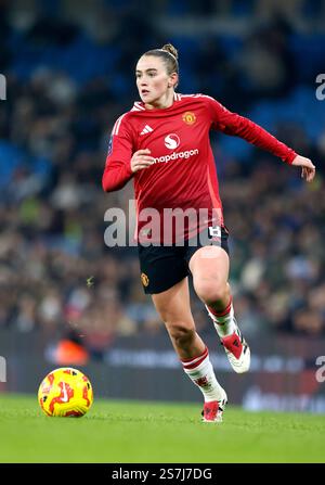 Manchester United's Grace Clinton in action during the Barclays Women's ...