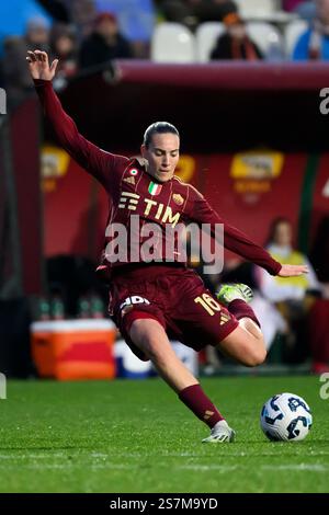 Alice Corelli of AS Roma in action during the Women's Serie A 2024/2025 ...
