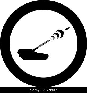 Howitzer icon. Simple style no war poster background symbol. Howitzer ...