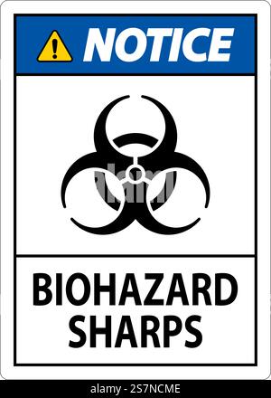 Biohazard Label, Biohazard Sharps Stock Vector Image & Art - Alamy